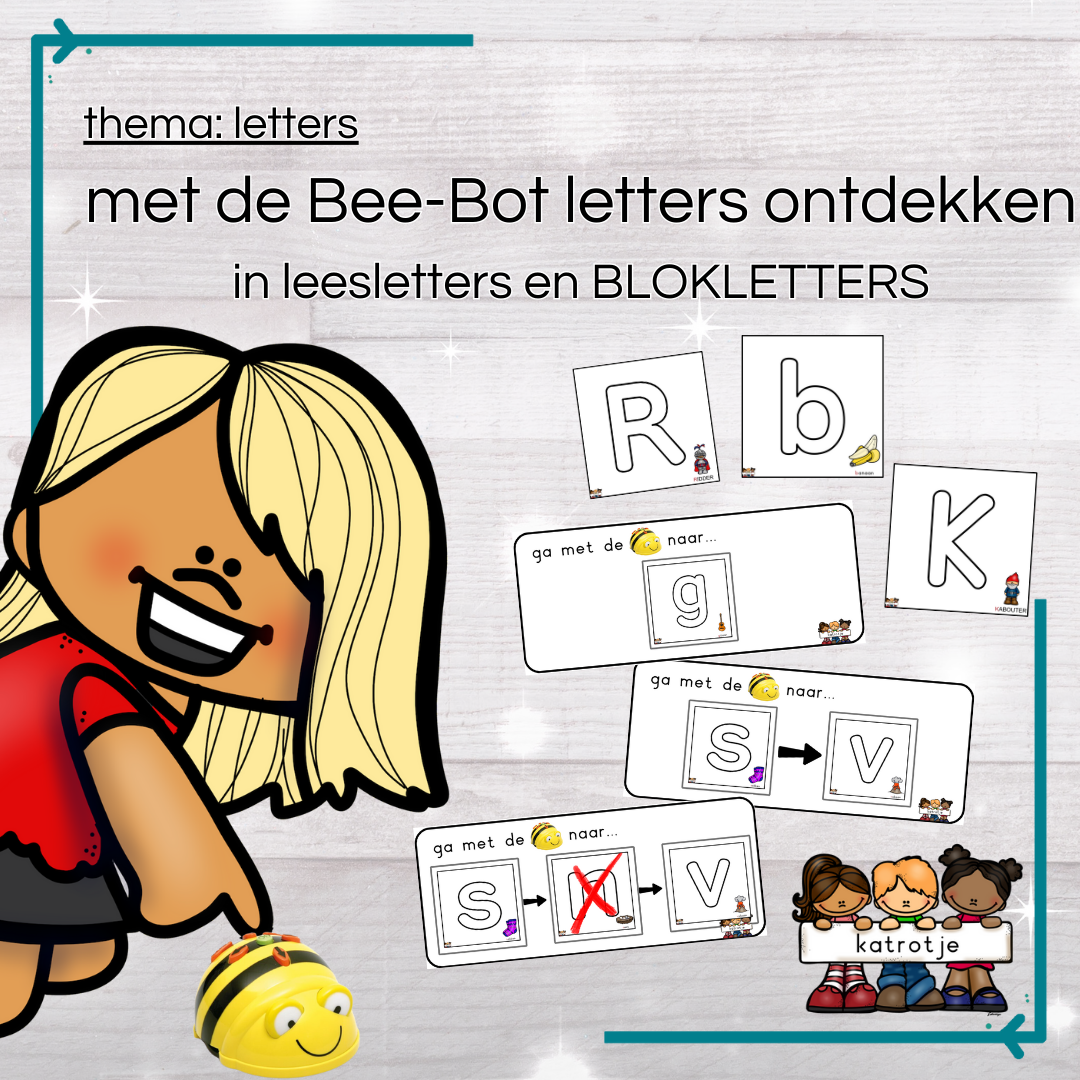 met de Bee-Bot letters ontdekken – katrotje