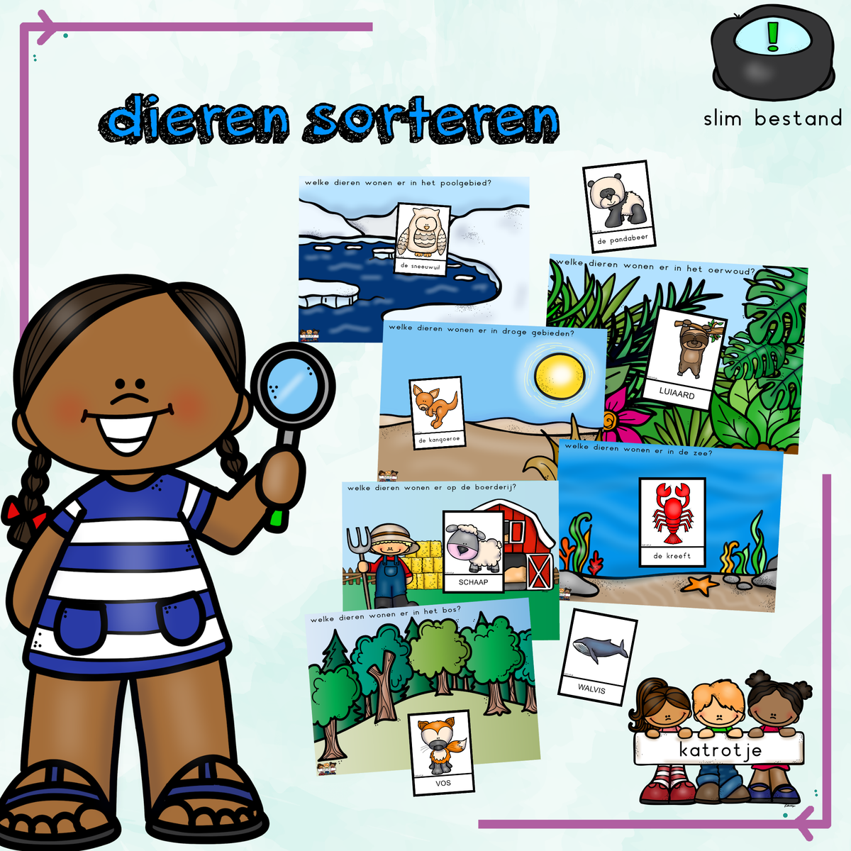 dieren sorteren – katrotje