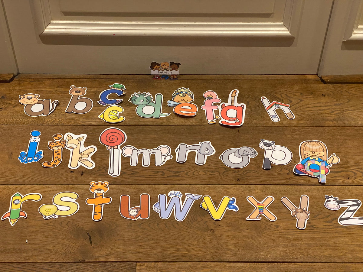 een vrolijk abc (leesletters) – katrotje