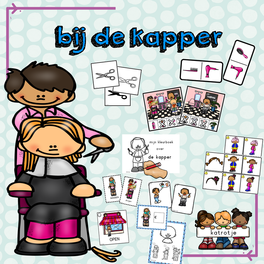 bij de kapper – katrotje