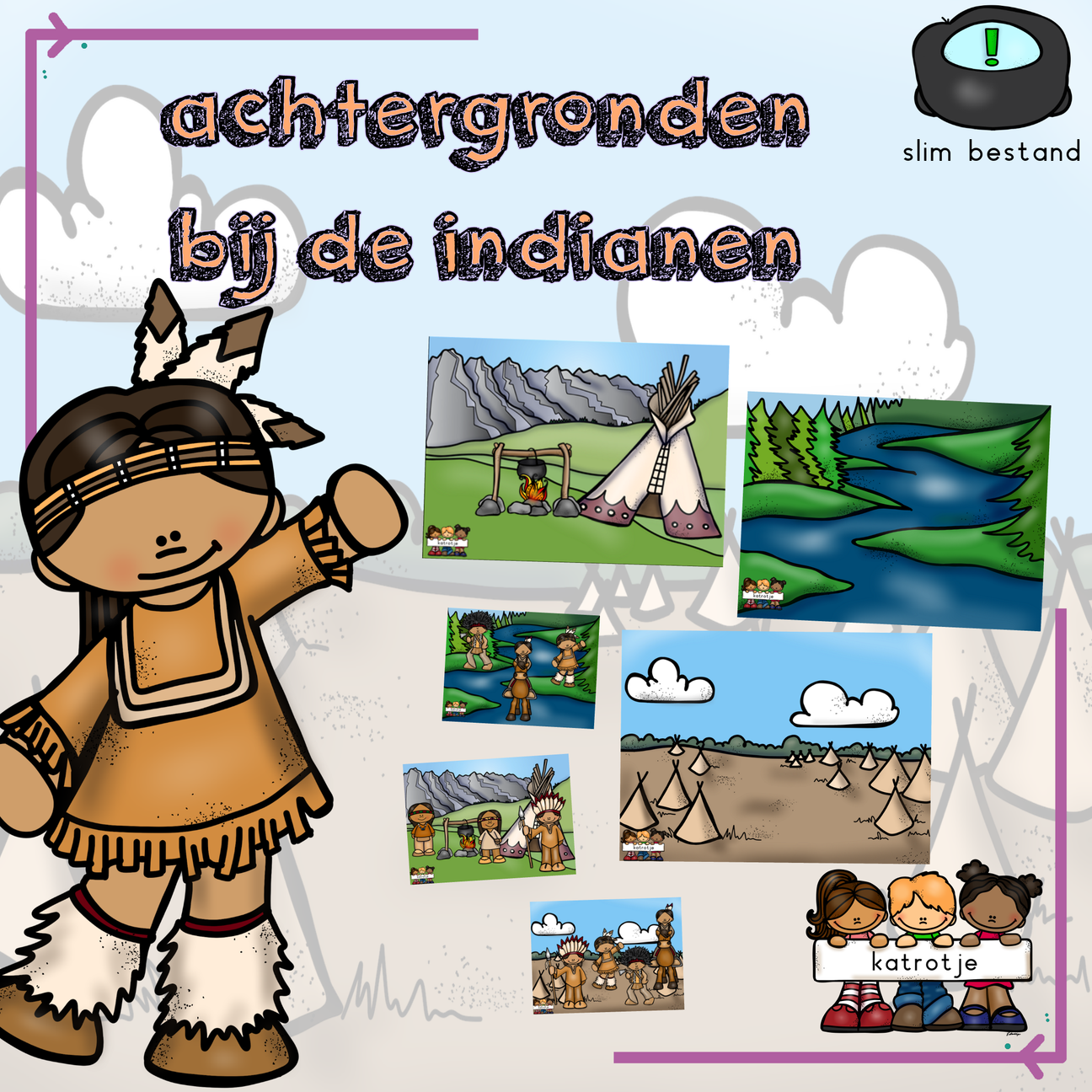 indianen – katrotje
